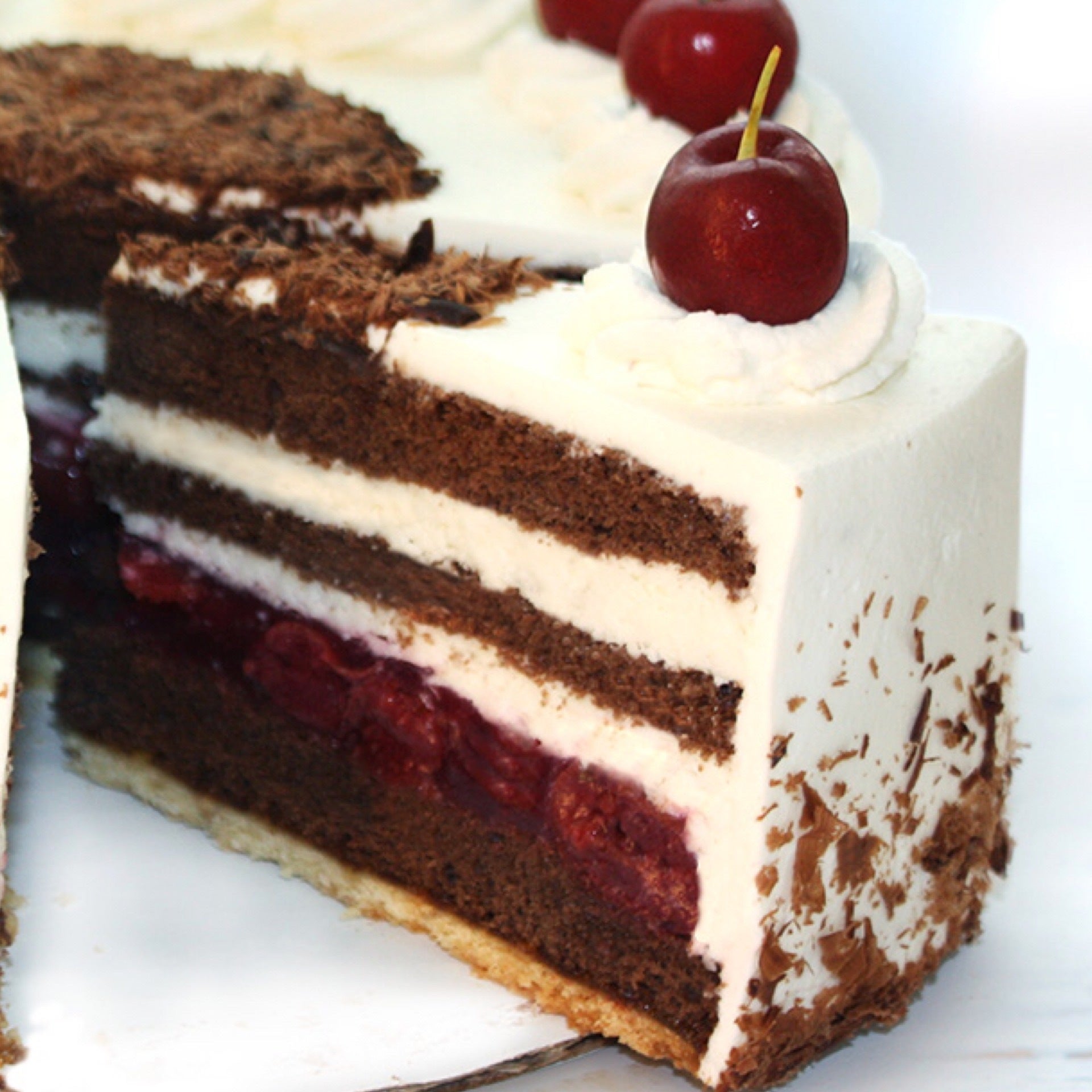 Blackforest Cake (Schwarzwaelder Kirschtorte) | Hahdough SF - German ...